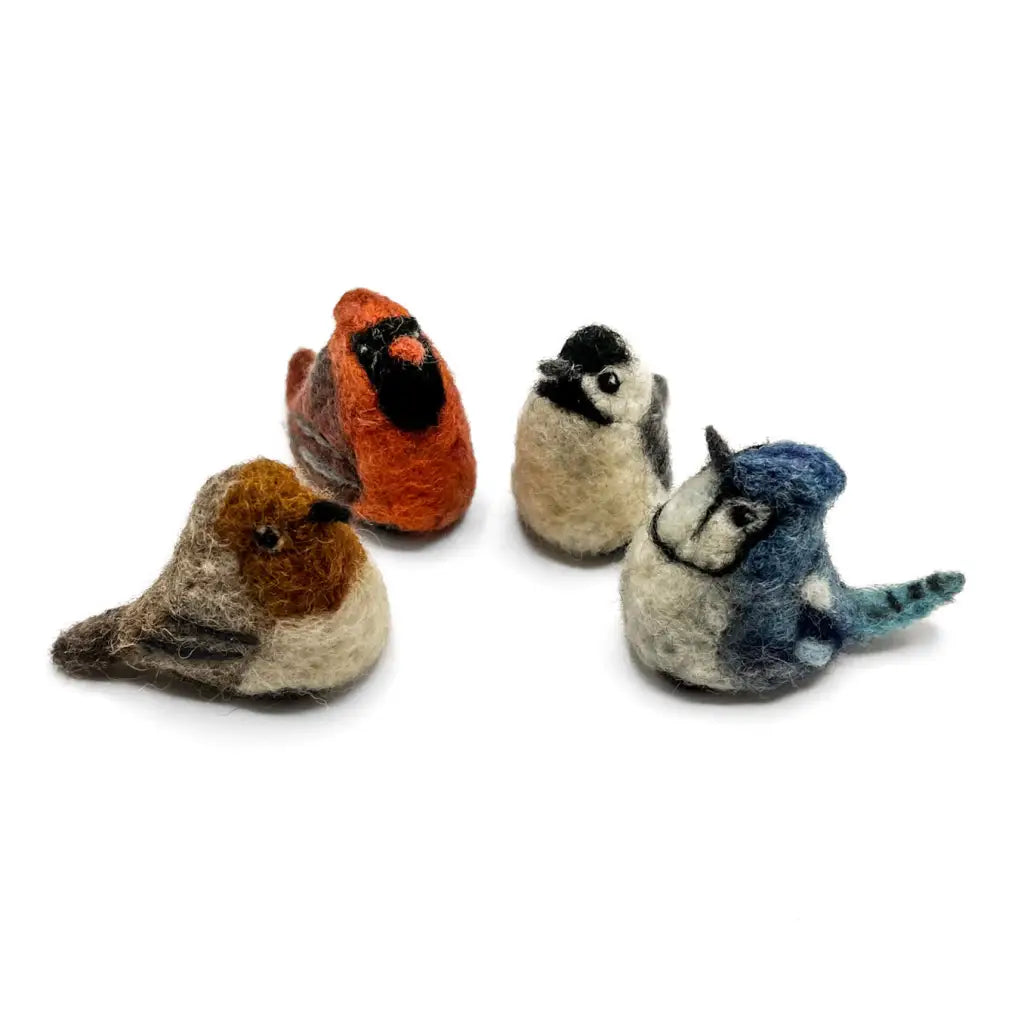 Mini Felt Bird (various Styles) - Hg Craft - Inkwell Modern Handmade