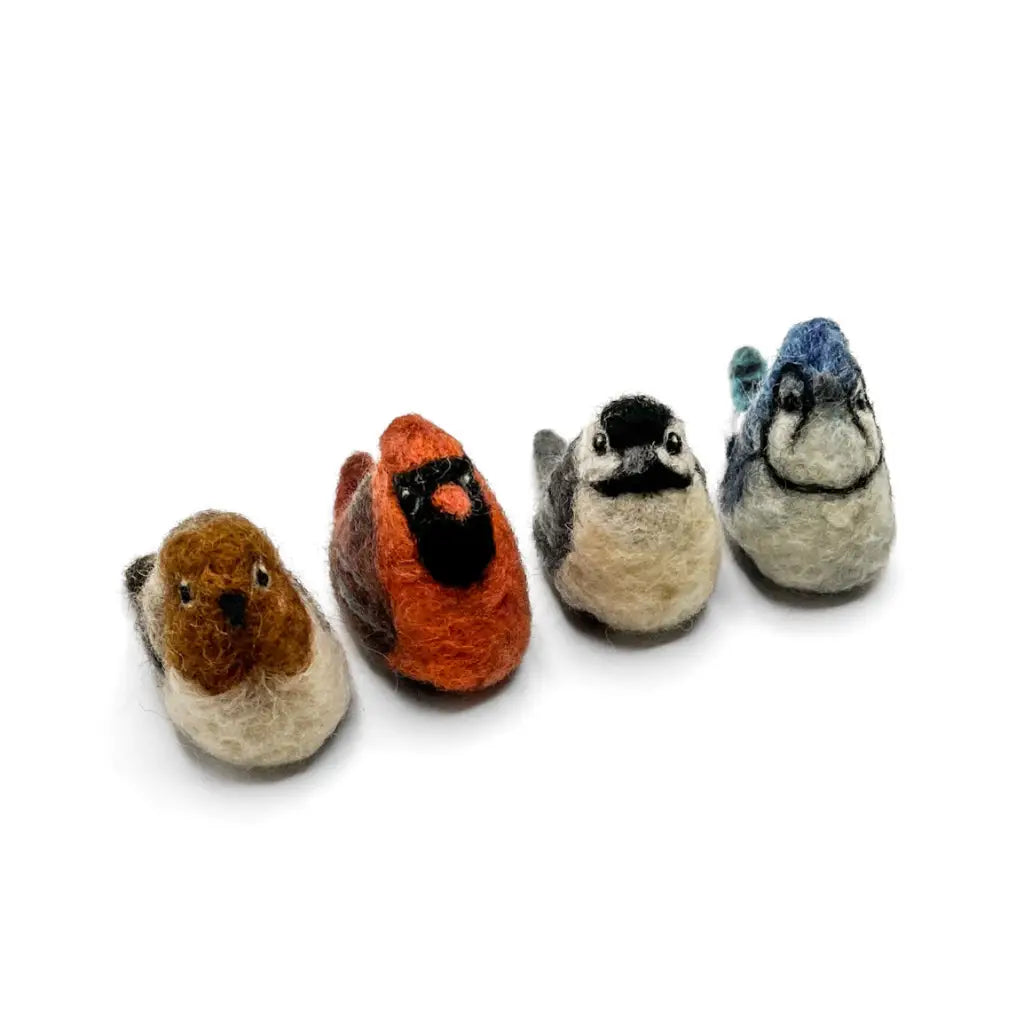 Mini Felt Bird (various Styles) - Hg Craft - Inkwell Modern Handmade