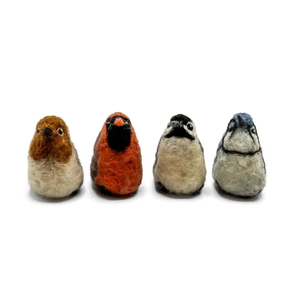 Mini Felt Bird (various Styles) - Hg Craft - Inkwell Modern Handmade